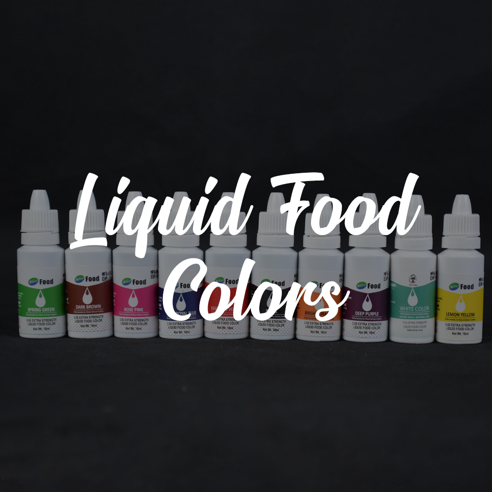 Liquid Food Colors – Bakehouse.pk