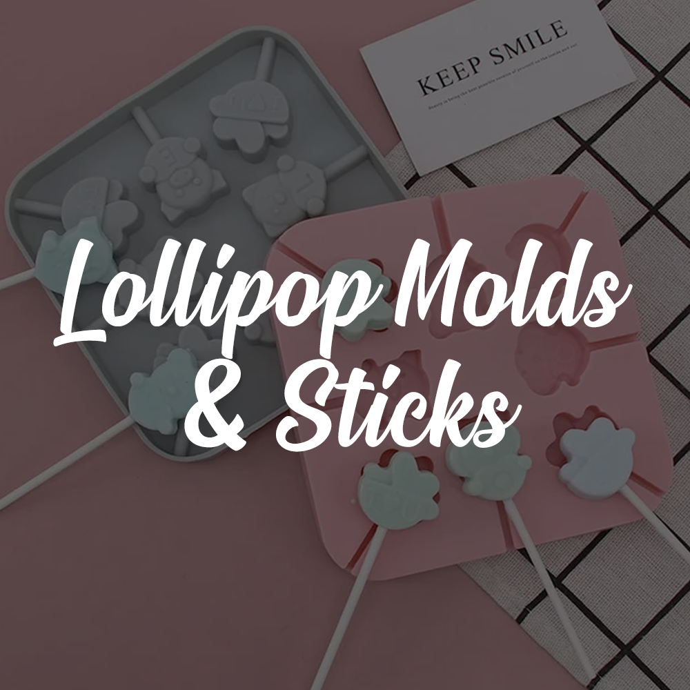 Lollipop Molds & Sticks – Bakehouse.pk