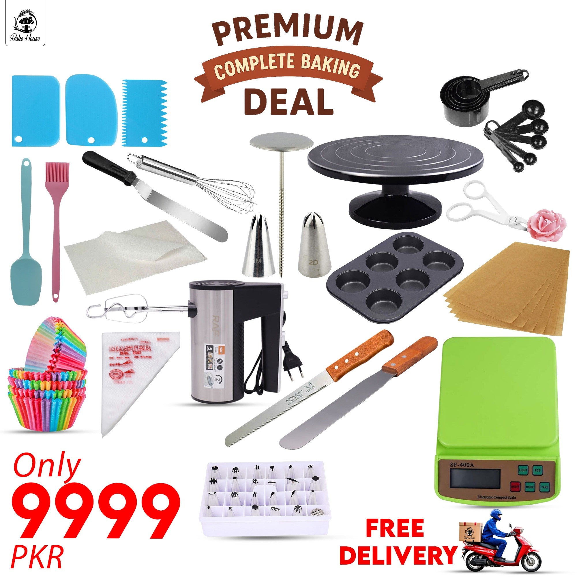 Premium Complete Baking Deal Free Delivery All Over Pakistan – Bakehouse.pk