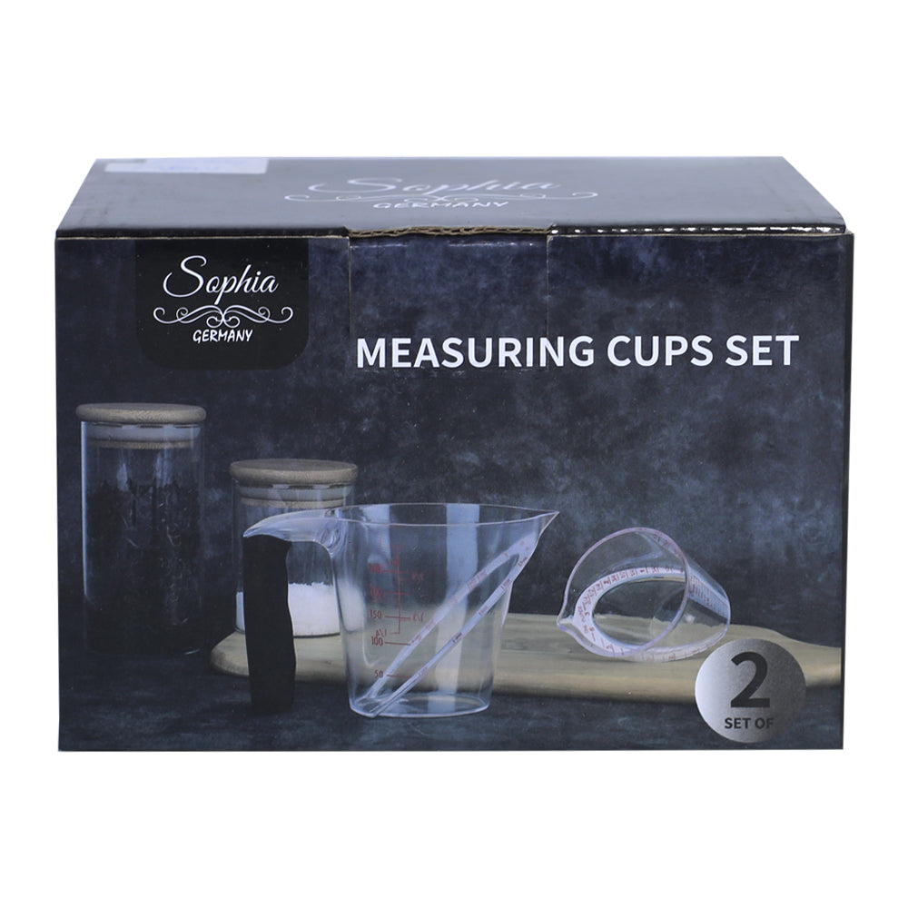 Sophia Germany Measuring Cups 2Pcs Set – Bakehouse.pk