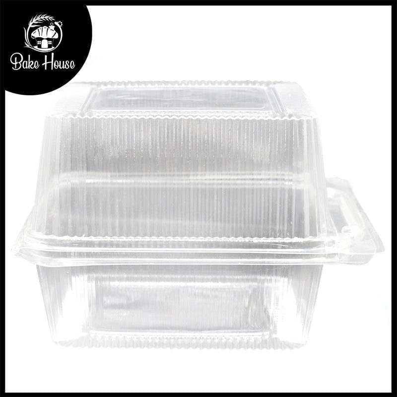 Cake Container Plastic 8x7x3 Inch – Bakehouse.pk