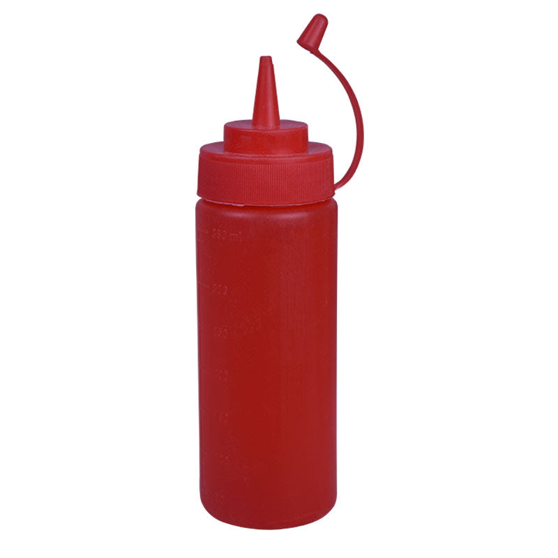 Sauce Ketchup Squeeze Plastic Bottle with Nozzle Cap 360ml – Bake House ...