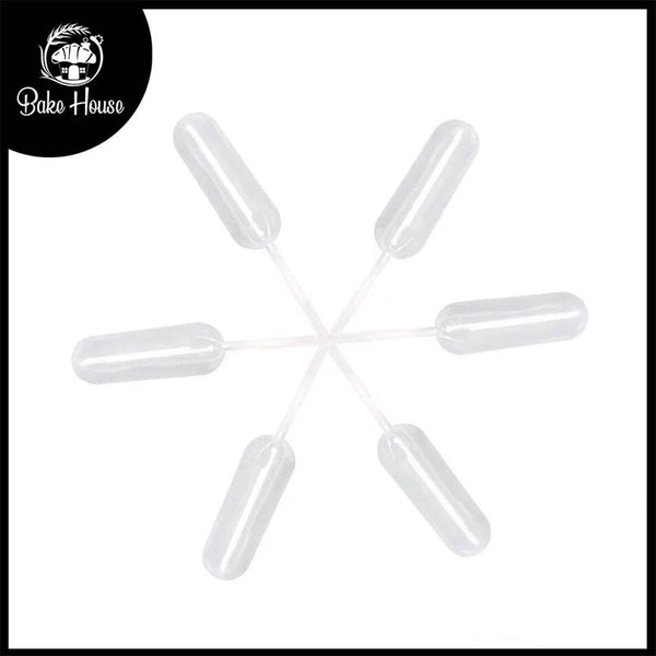 Disposable Oval Squeeze Dropper Pipette 50Pcs Pack – Bakehouse.pk