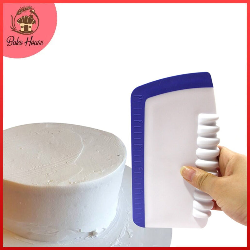 Frosting Polisher Cake Scraper With Scale – Bake House - The Baking ...