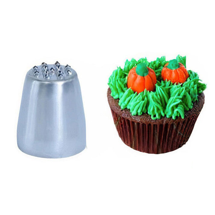 Grass Icing Nozzle Stainless Steel Medium – Bakehouse.pk