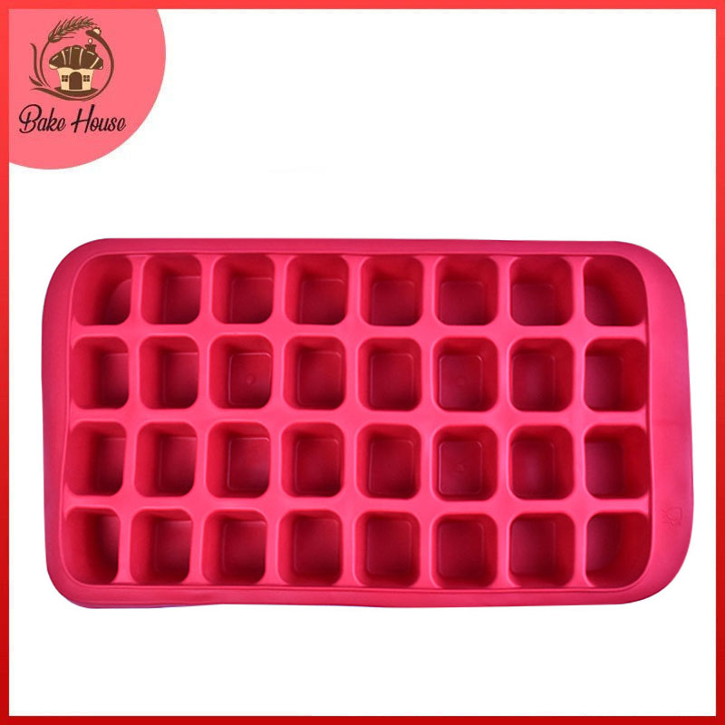 Ice Cubes Silicone Tray 32 Cavity – Bake House - The Baking Treasure