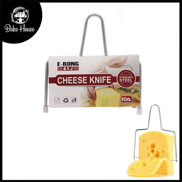 Manual Cheese Wire Slicer Knife Stainless Steel – Bakehouse.pk