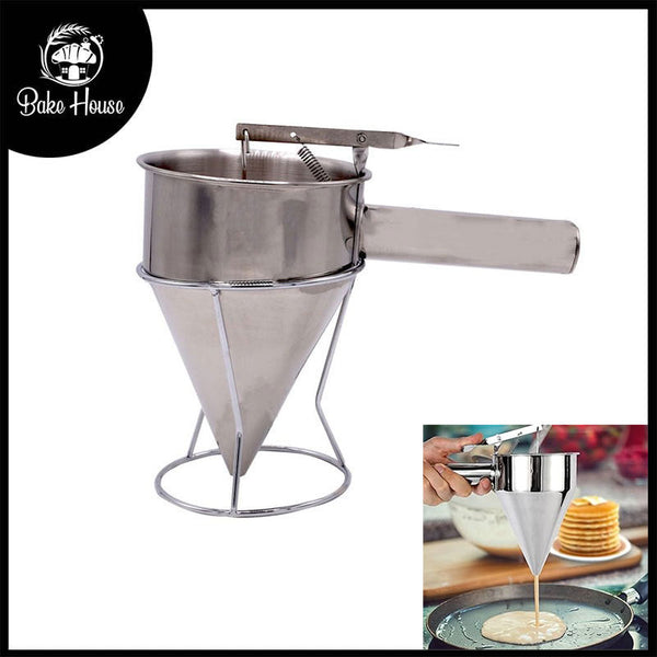 Pancake Batter Dispenser Stainless Steel 500ML – Bakehouse.pk