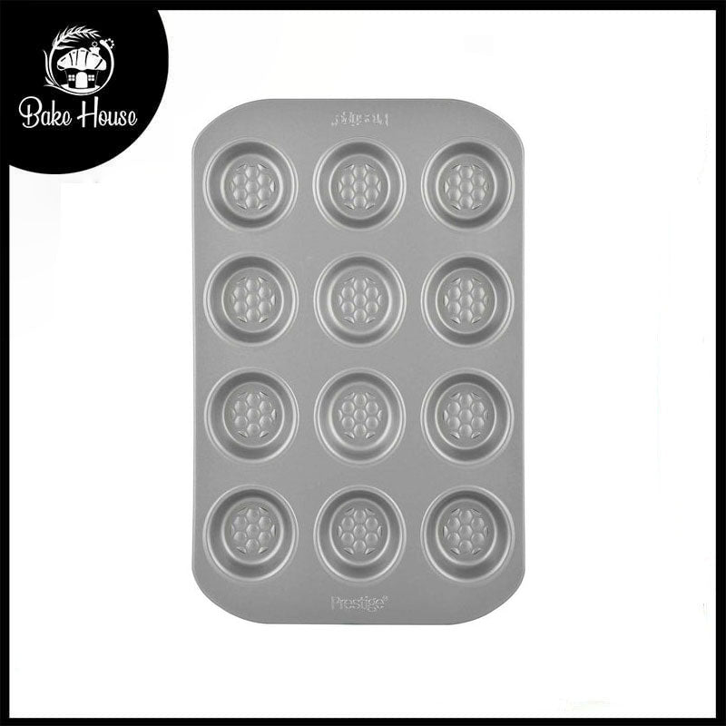 Prestige BakeMaster Cup Bun Tin 12 Cavity – Bakehouse.pk
