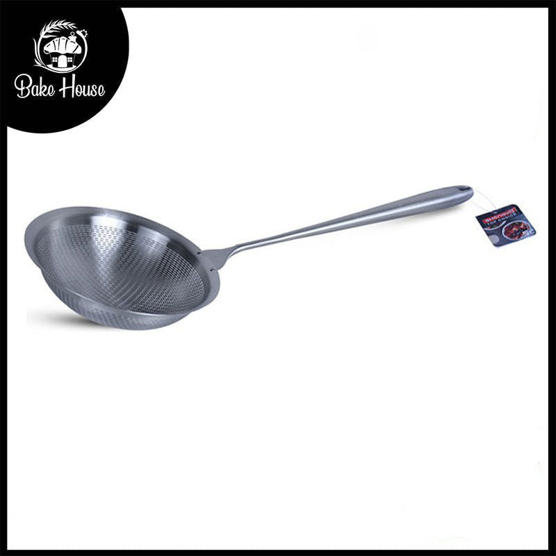 Shengya Stainless Steel Frying Skimmer Strainer 49cm – Bakehouse.pk