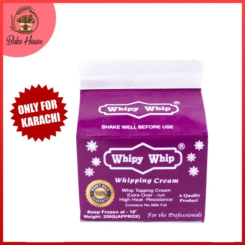 Whipy Whip Whipping Cream 250g Pack – Bake House - The Baking Treasure