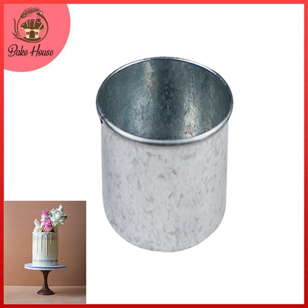 Heighted Round Cake Mold Galvanized Steel 4 X 4 X 4 Inch – Bake House ...
