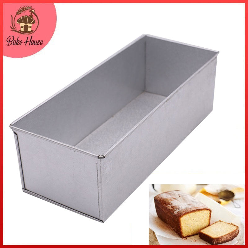 Loaf Cake Baking Mold Silver 10 Inch – Bake House - The Baking Treasure